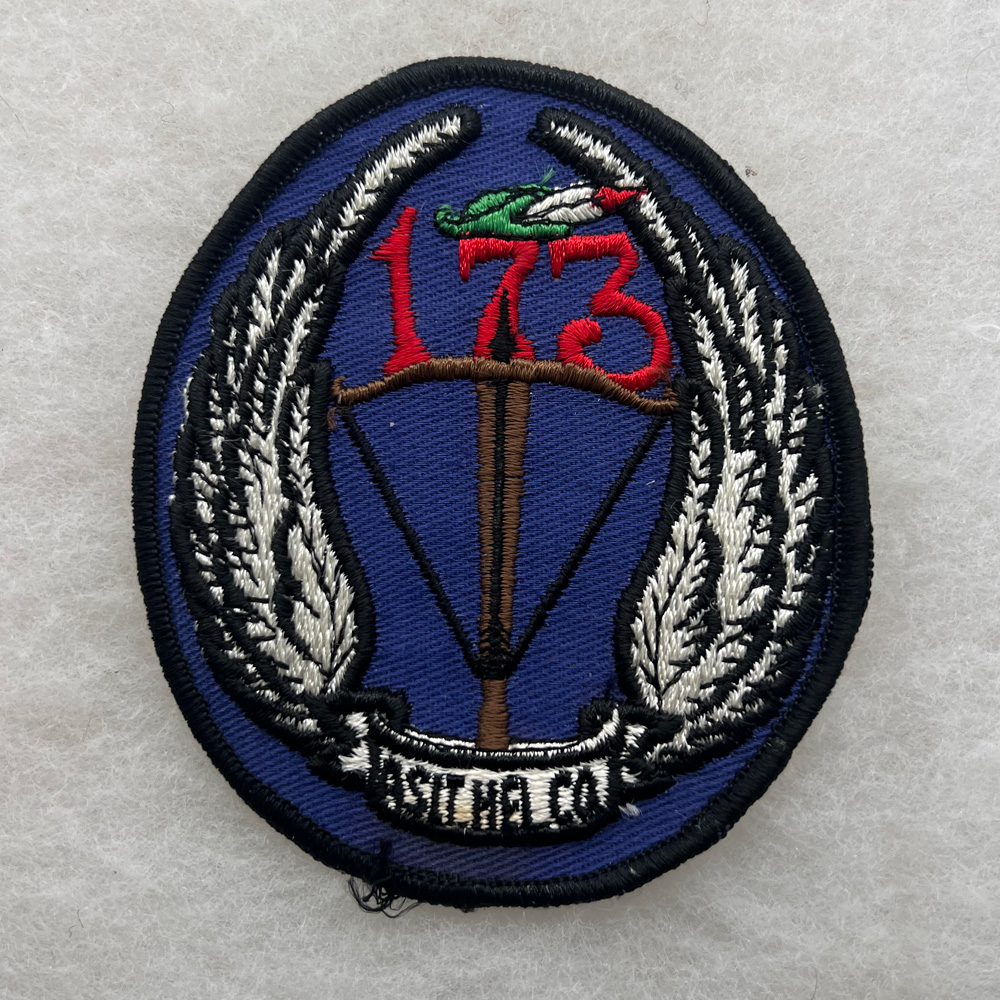 US Army 173rd Assault Helicopter Pocket Patch Twill – Fitzkee Militaria ...