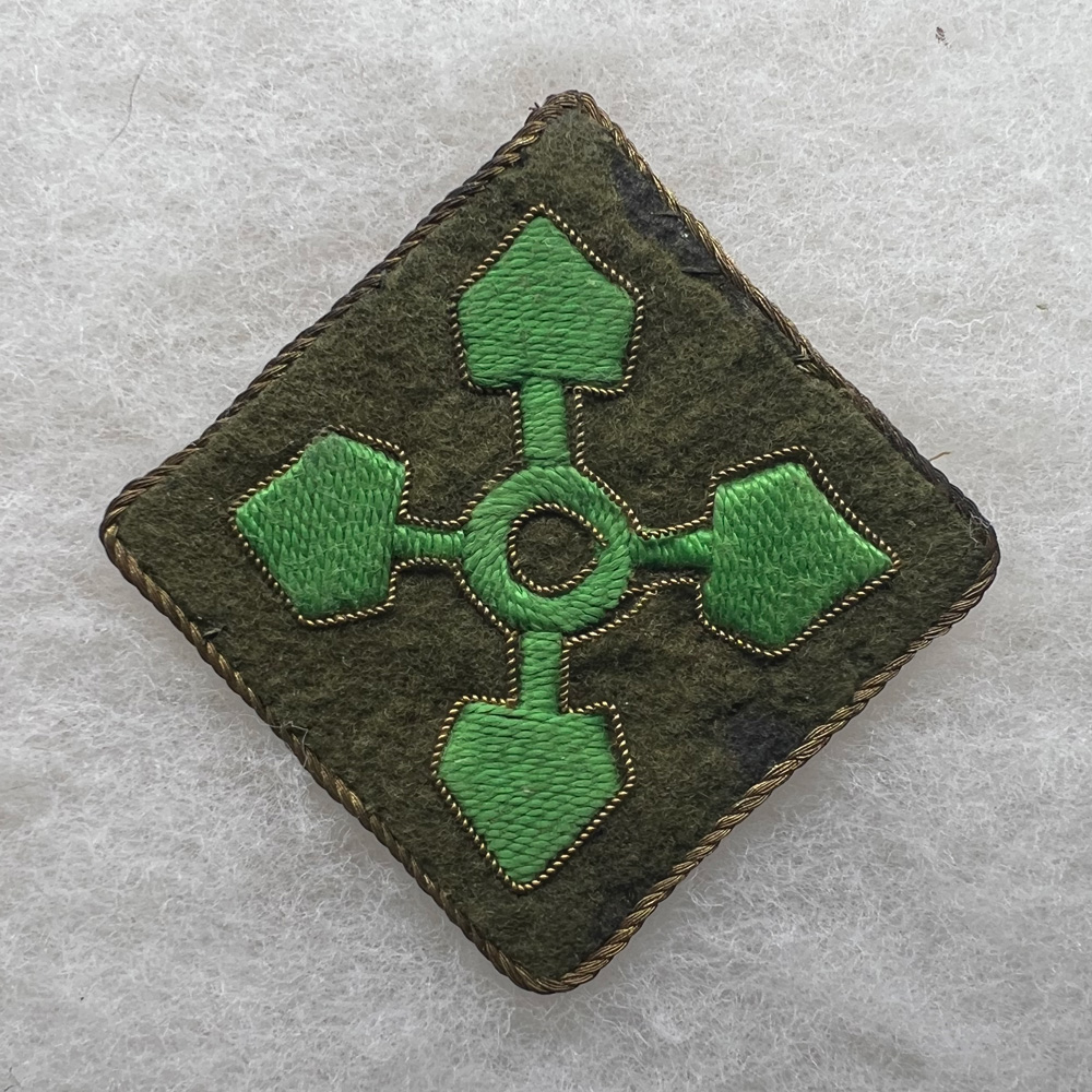 US Army 4th Infantry Division Patch Bullion German Made – Fitzkee ...
