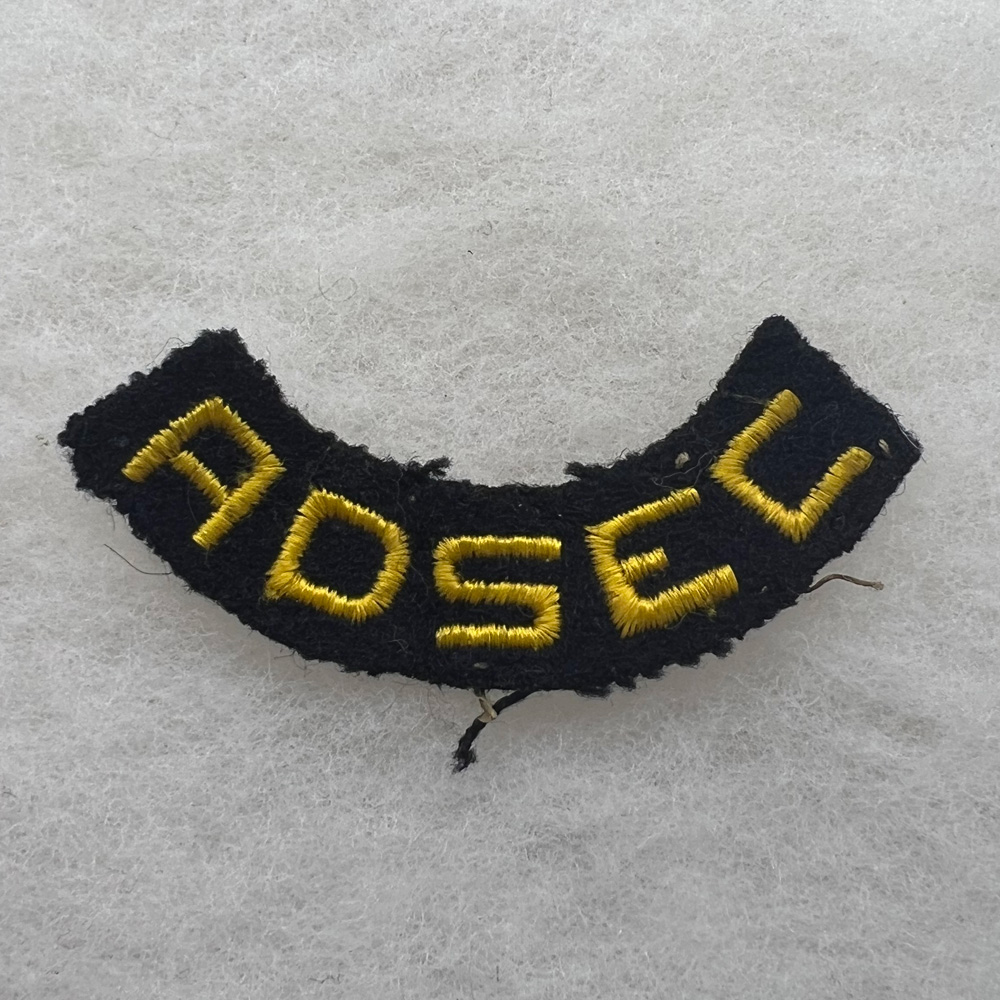 WW2 US Army ADSEC Advanced Sector Tab Felt – Fitzkee Militaria Collectibles
