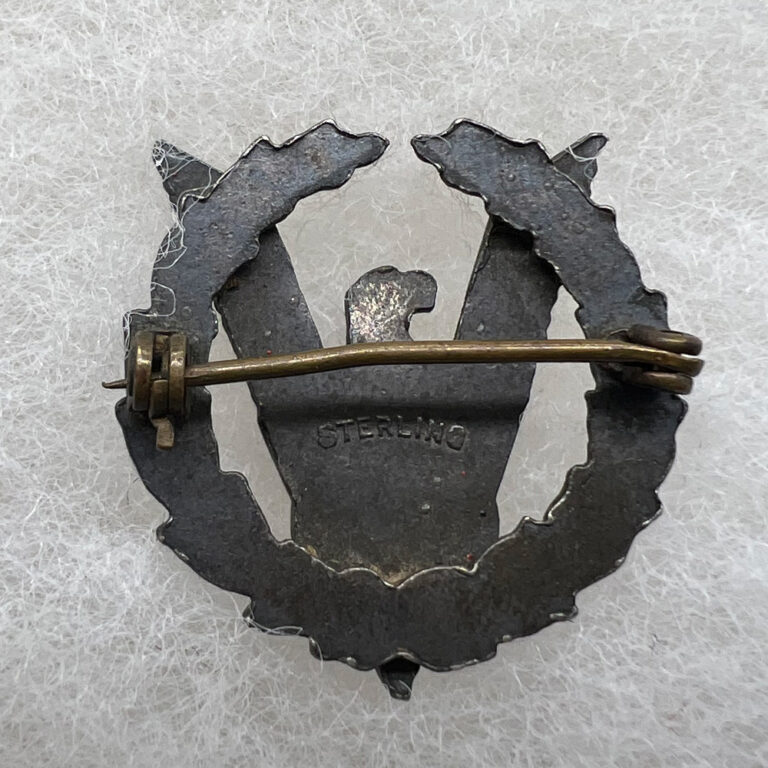 WW2 US Merchant Marine Pin Sterling – Fitzkee Militaria Collectibles