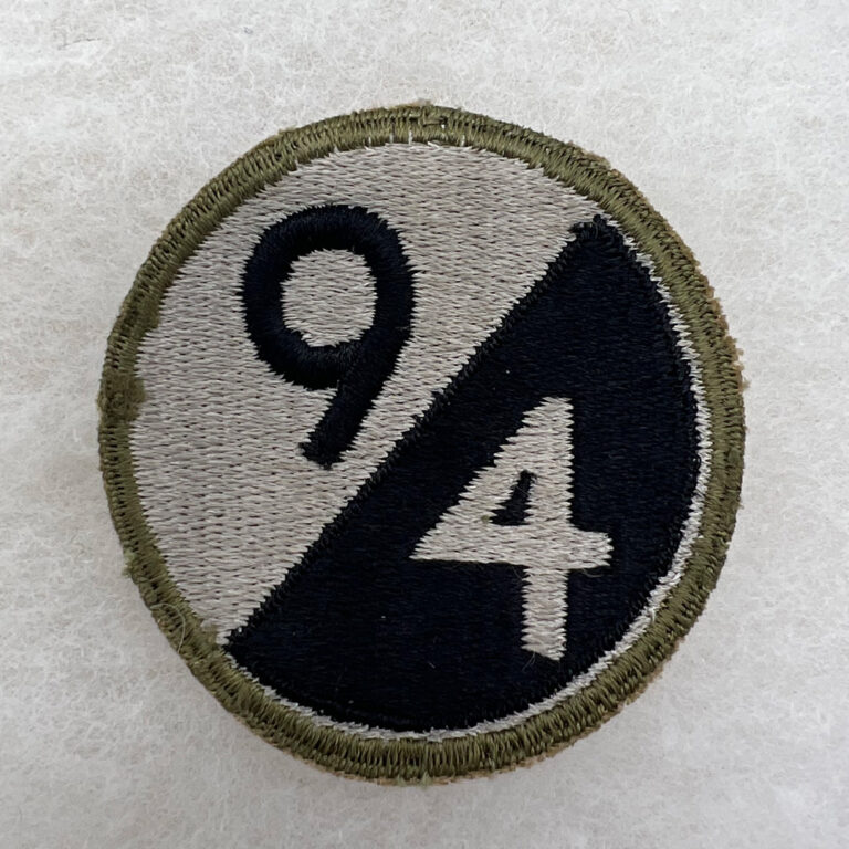 WW2 US Army 94th Infantry Division Patch Greenback – Fitzkee Militaria ...
