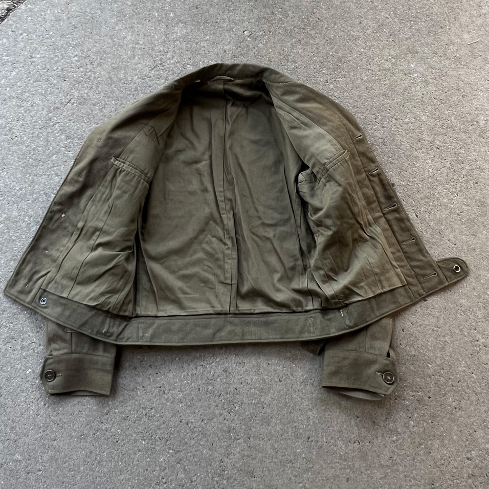 WW2 US Army ETO Official Photographers Ike Jacket English Made Tab ...