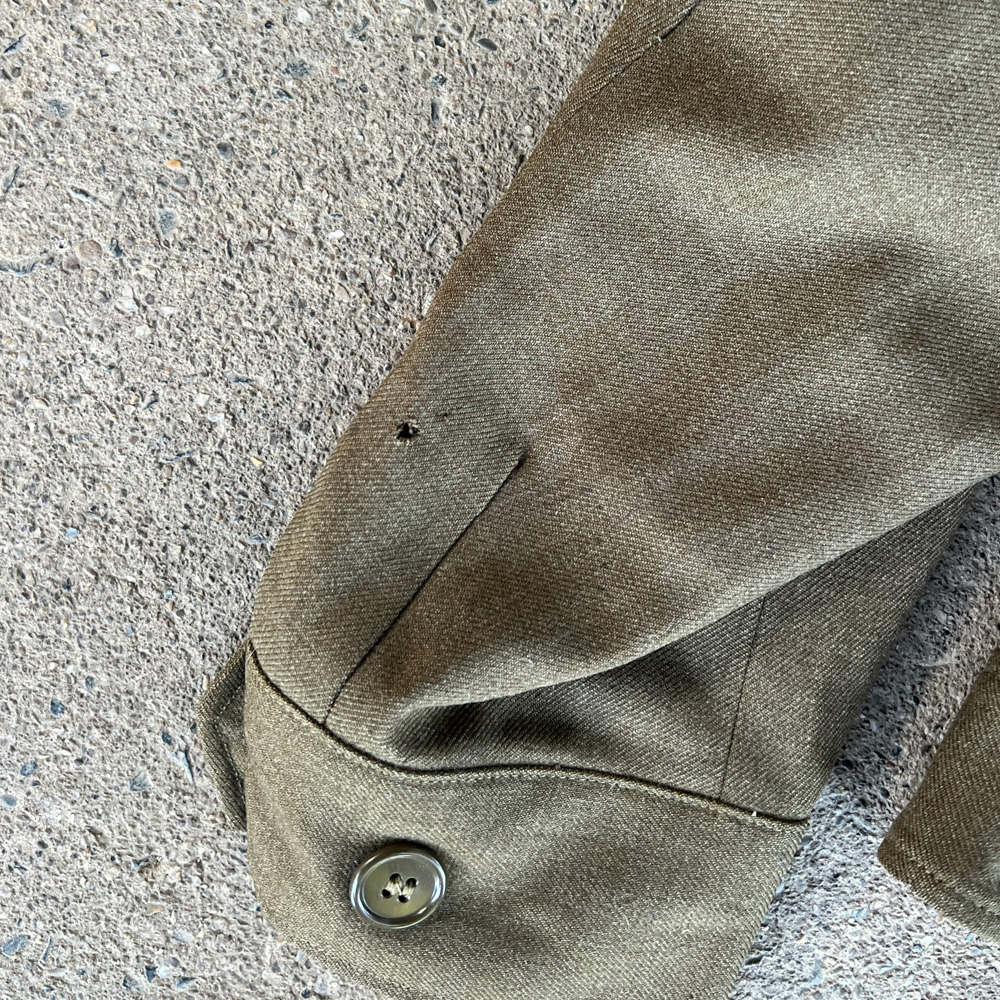WW2 US Army ETO Official Photographers Ike Jacket English Made Tab ...