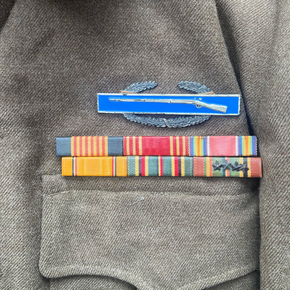 WW2 US Army 66th Infantry Division Ike Jacket ID’d Soldier’s Medal ...