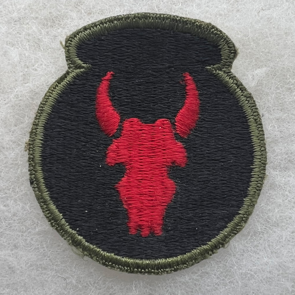 WW2 US Army 34th Infantry Division Patch OD Border Greenback – Fitzkee ...