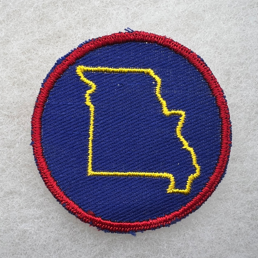 WW2 US Missouri State Guard Patch Twill – Fitzkee Militaria Collectibles