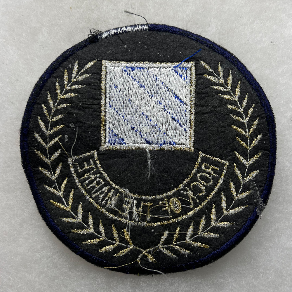 US Army 3rd Infantry Division Rock Of The Marne Patch Felt German Made ...