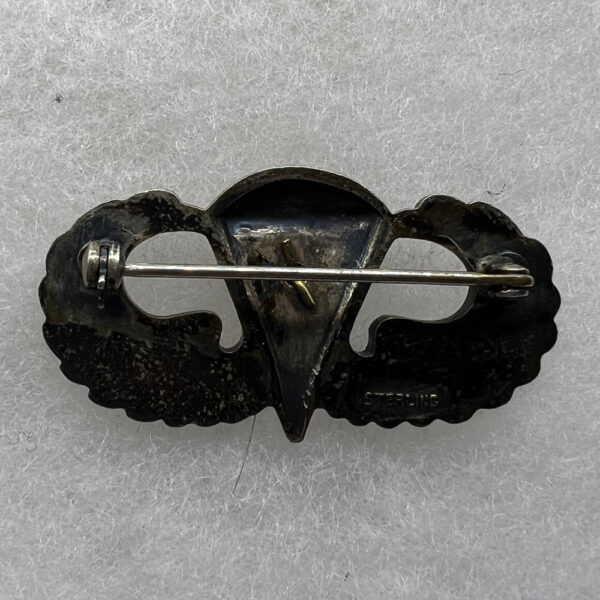 WW2 US Army Airborne Parachutist Jump Wing With Combat Jump Star ...