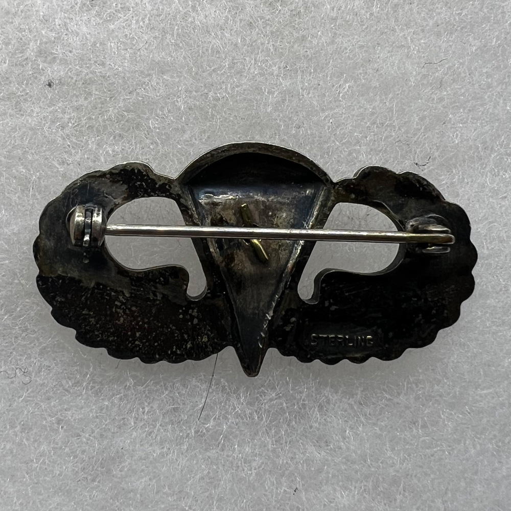 WW2 US Army Airborne Parachutist Jump Wing With Combat Jump Star ...