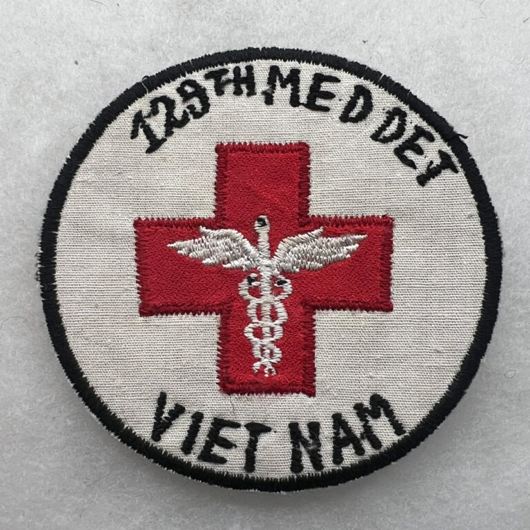 US Army 129th Medical Detachment Pocket Patch Vietnamese Made – Fitzkee ...