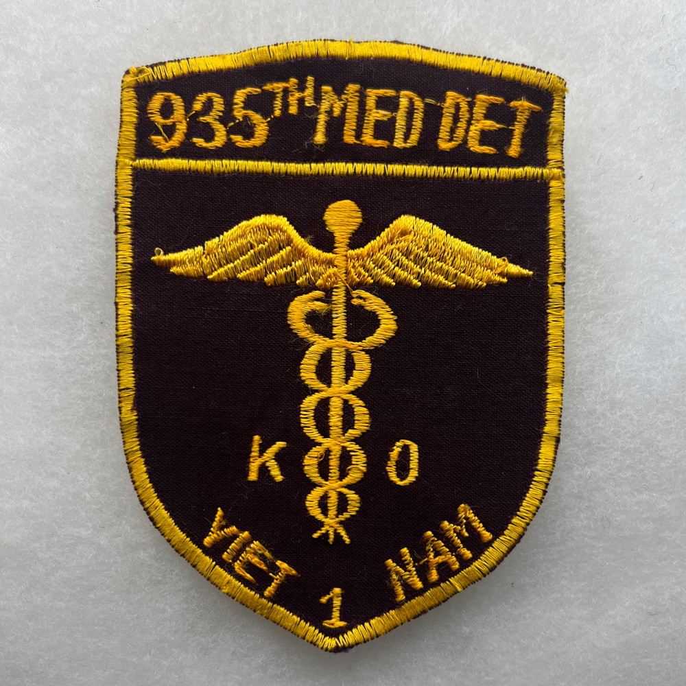 US Army 935th Medical Detachment Pocket Patch Vietnamese Made – Fitzkee ...