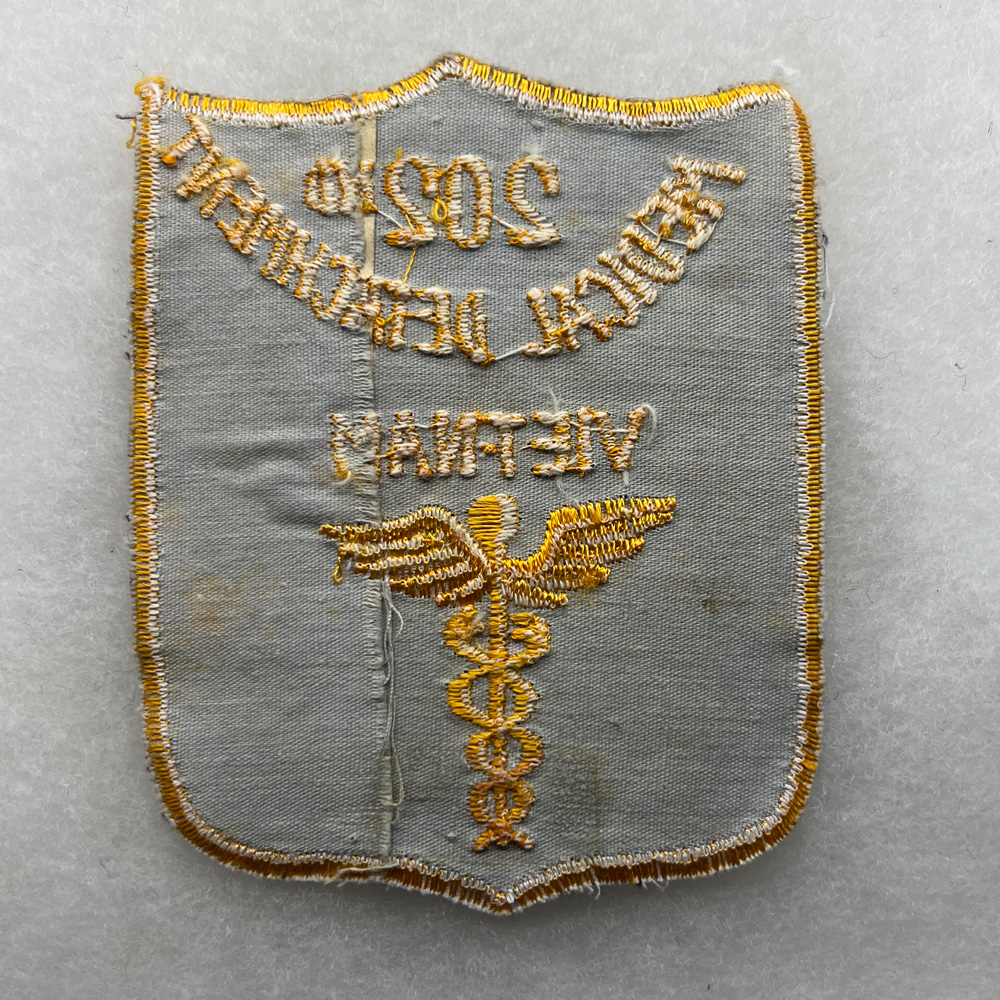 US Army 202nd Medical Detachment Pocket Patch Vietnamese Made – Fitzkee ...