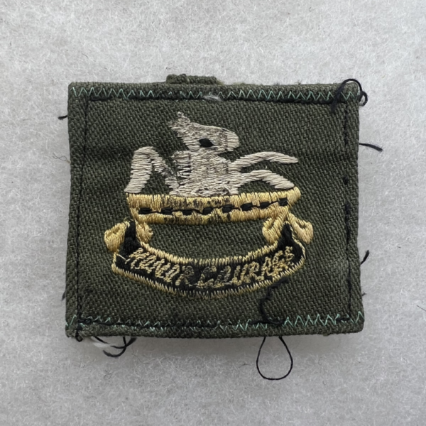 Korean War US Army 8th Cavalry Regiment Cloth DUI Shoulder Loop Korean ...