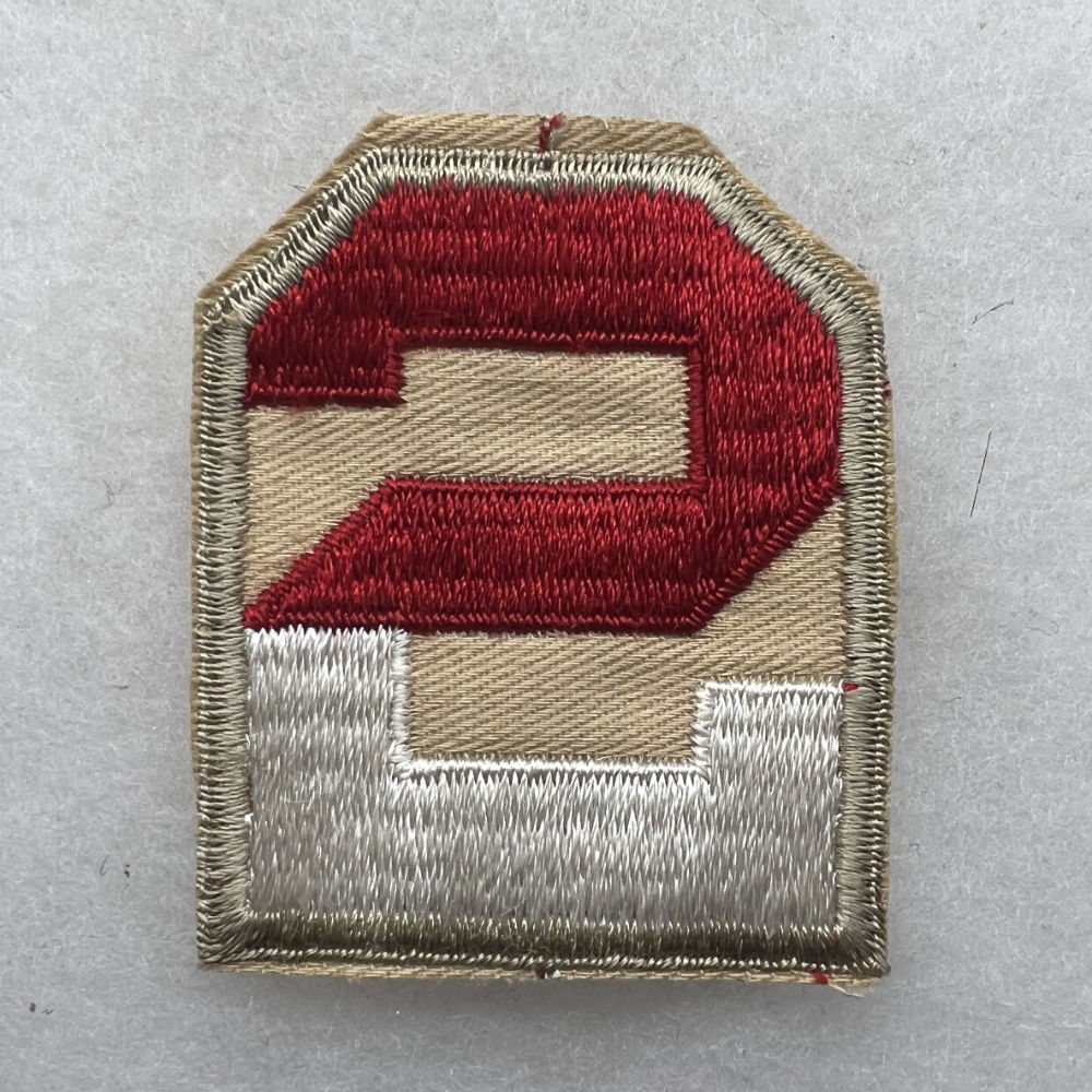 US 2nd Army Patch Twill Khaki – Fitzkee Militaria Collectibles