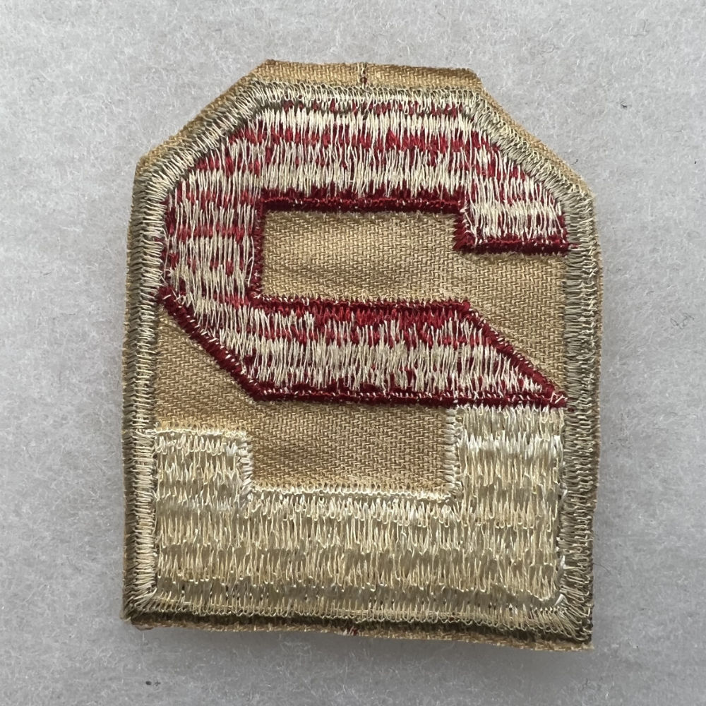 US 2nd Army Patch Twill Khaki – Fitzkee Militaria Collectibles