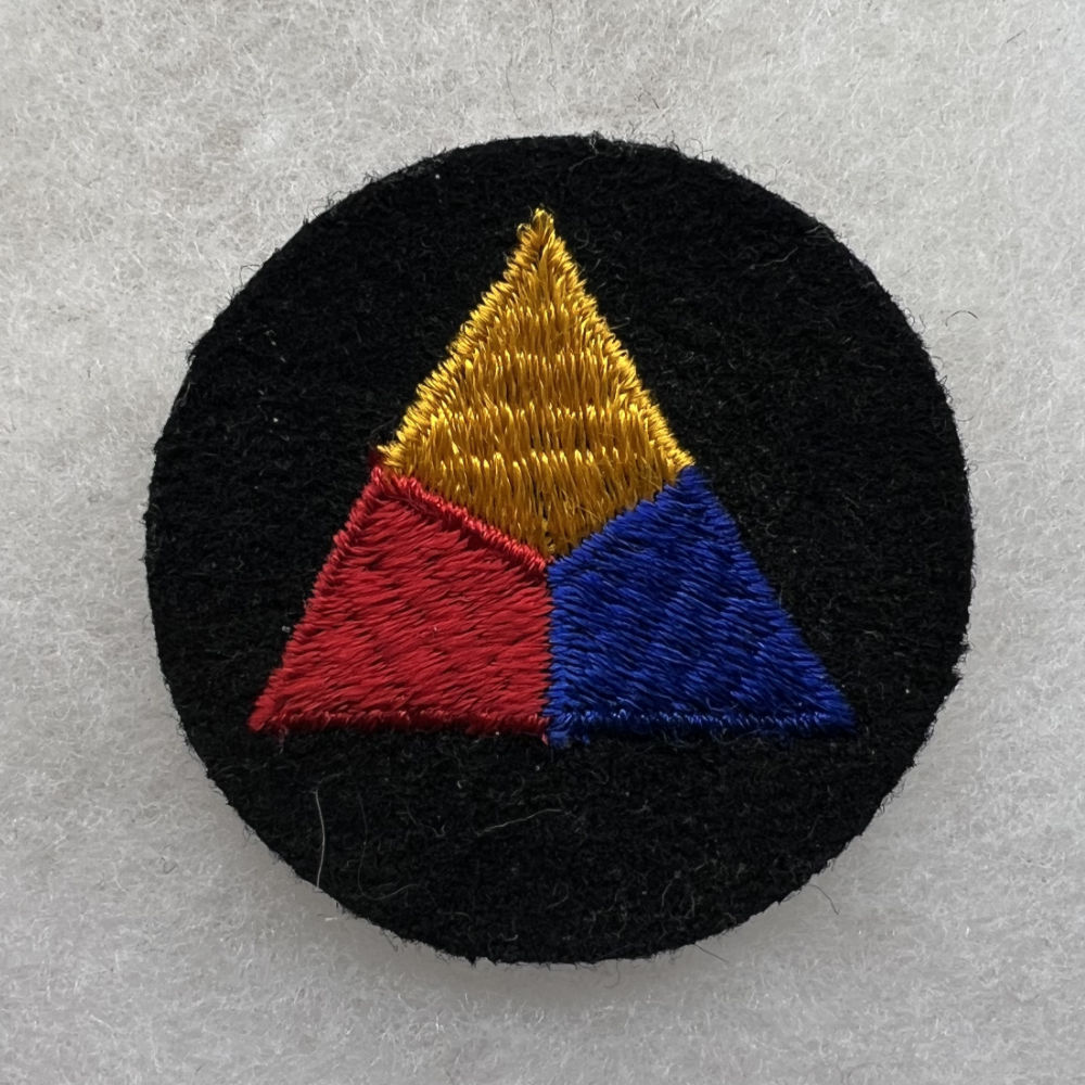 1940s US Army Armored Veterans Cap Patch Felt – Fitzkee Militaria ...