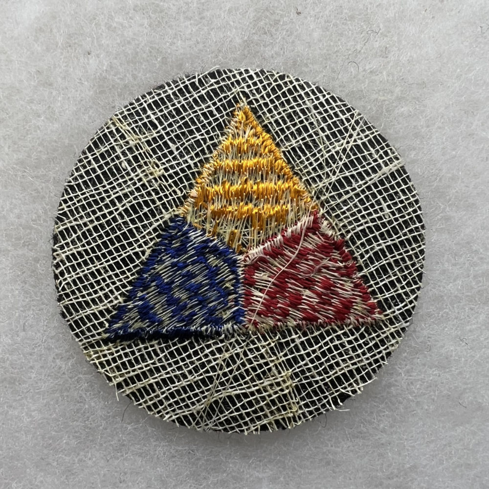 1940s US Army Armored Veterans Cap Patch Felt – Fitzkee Militaria ...