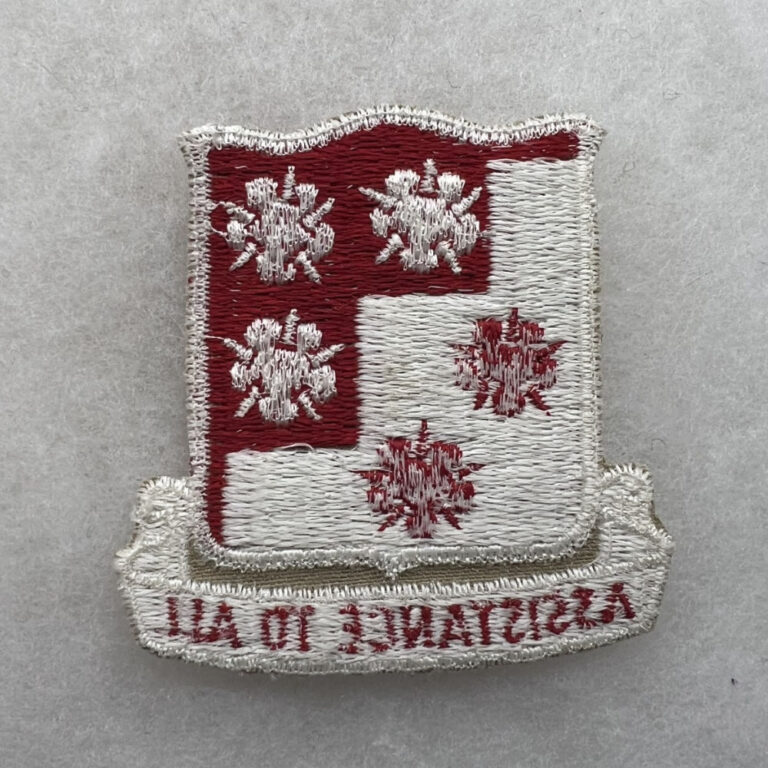 US Army 168th Engineer Battalion Pocket Patch – Fitzkee Militaria ...