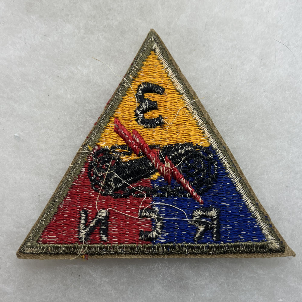 1950s US Army 3rd Armored Reconnaissance Triangle Patch – Fitzkee ...